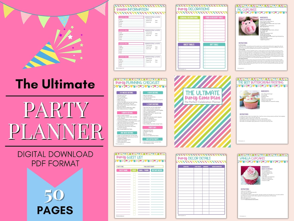 Ultimate Party Planner, Event Planner, Birthday Party Planner ...