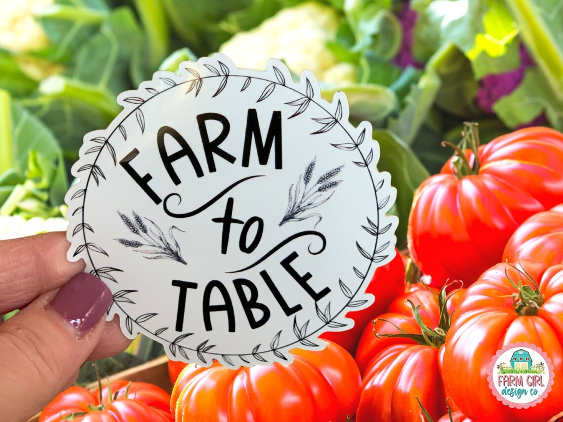 Farming Sticker Pack Support Local Farms Sticker Bundle No - Etsy