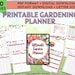 Garden Planner Printable Bundle, Gardening Journal, Seed Starter ...