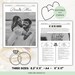 Editable Wedding Newspaper Program, Newsletter Canva Template, Wedding ...
