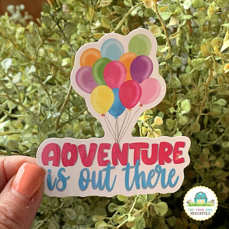 Adventure is Out There Sticker Pixar up Sticker Travel - Etsy
