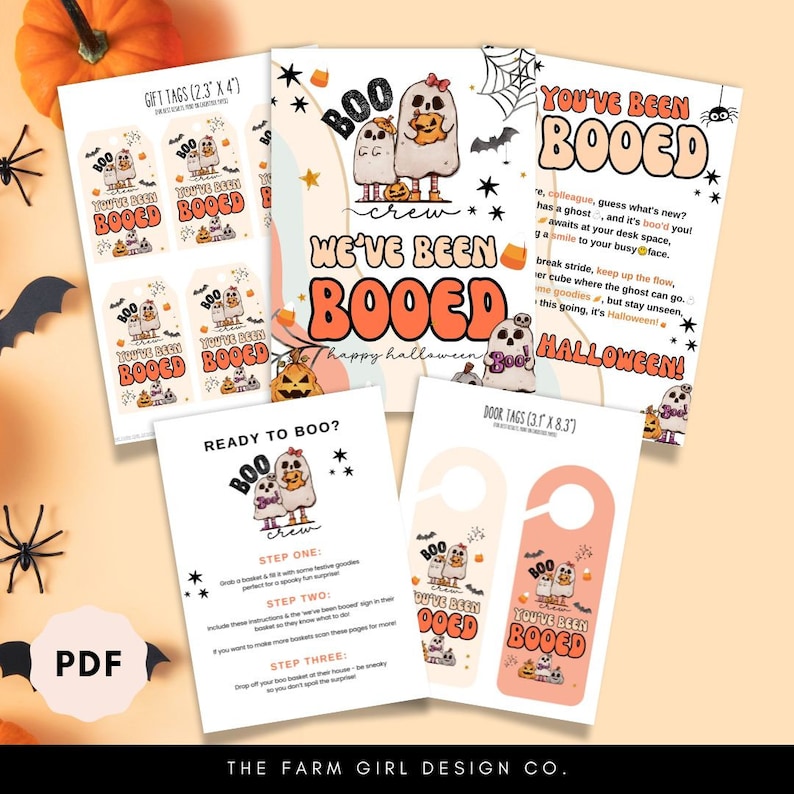 You've Been Booed, We've Been Booed, Halloween Printable, Halloween ...