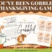 You've Been Gobbled Thanksgiving Game, Printable We've Been Gobbled ...