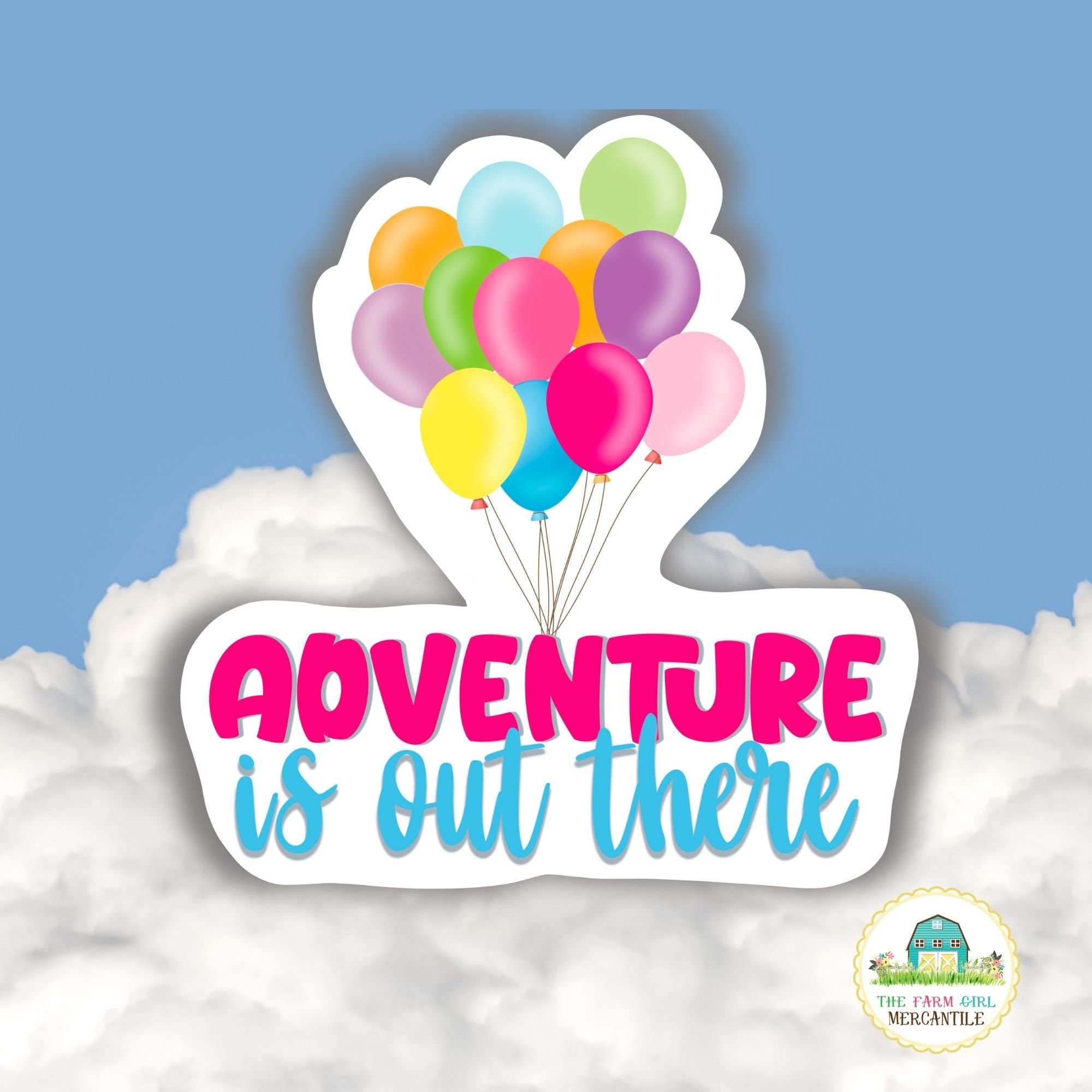 Adventure is Out There Sticker Pixar up Sticker Travel - Etsy