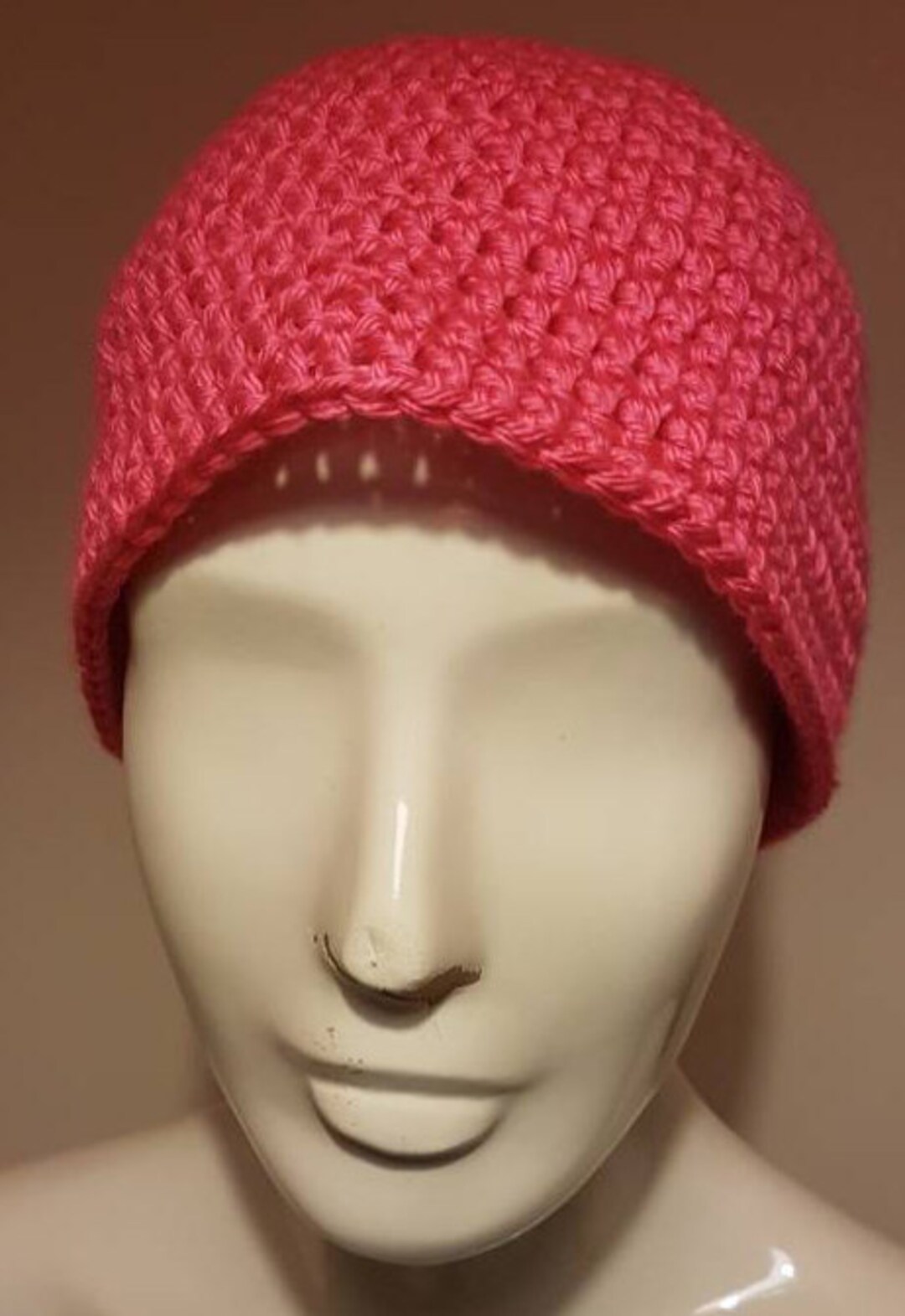 Handmade Pink Messy Bun Hat - Etsy