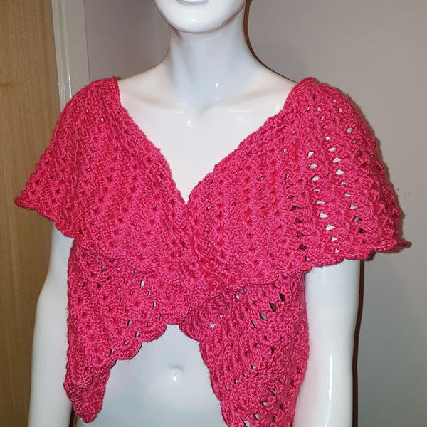 Pink Shrug - Etsy UK