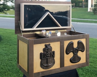Military Shadow Box Trunk - Etsy