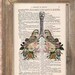 Retro Lung Owl Bird Flower Anatomy Print, Human, Anatomy Art, Love ...