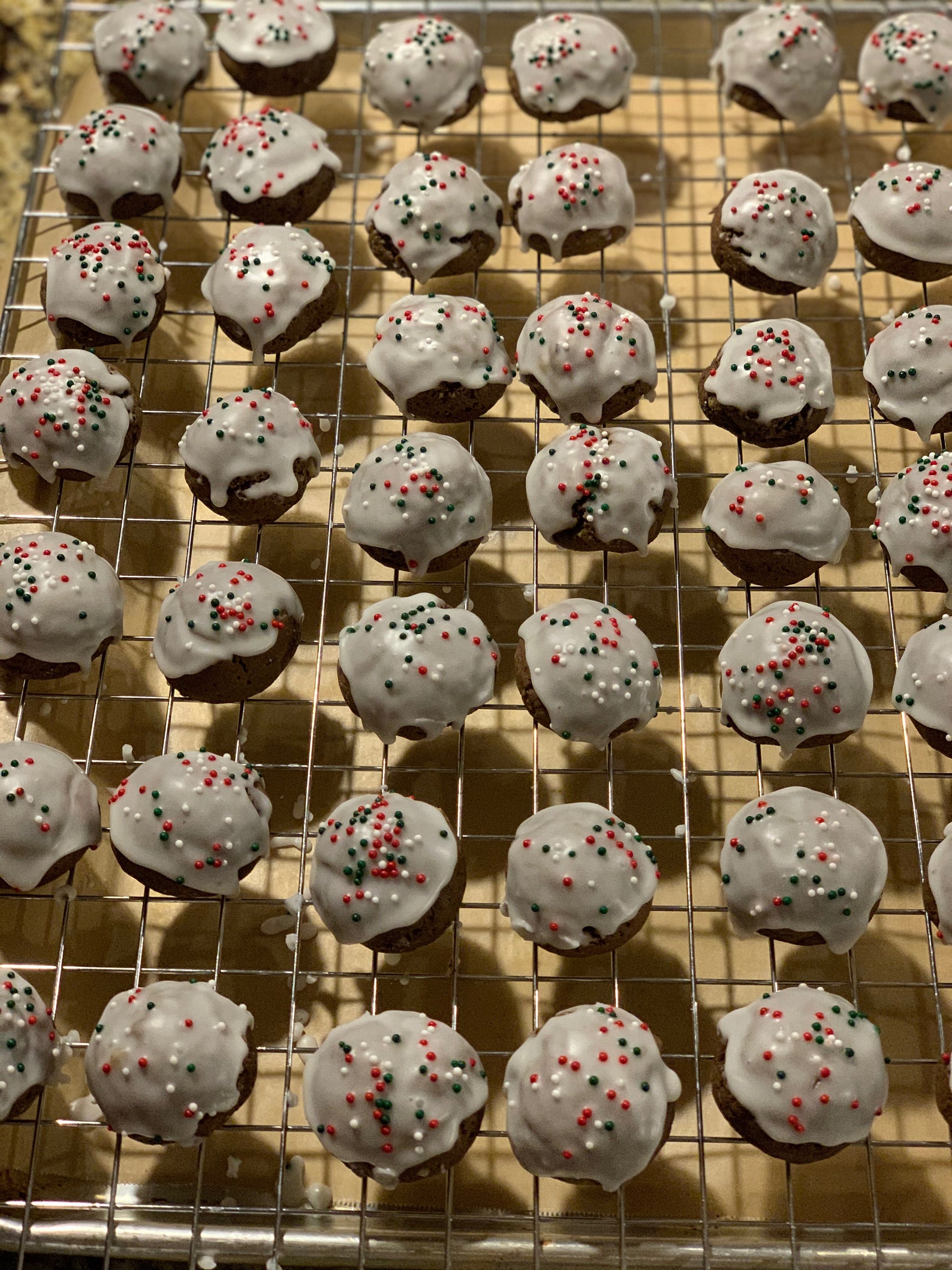 Chocolate Spiced Iced Cookies | Etsy