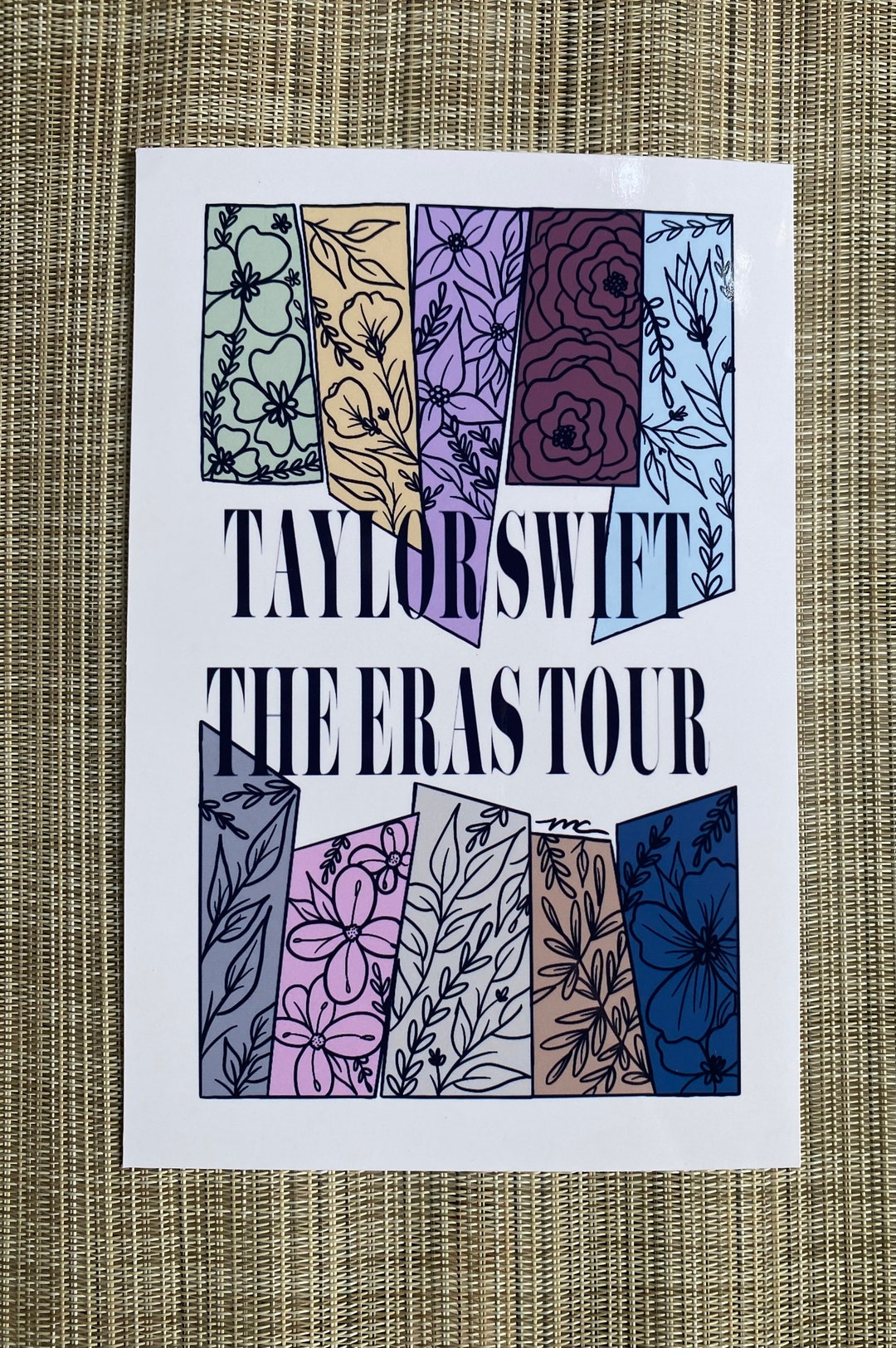 The Eras Tour, Taylor Inspired Poster Print - Etsy