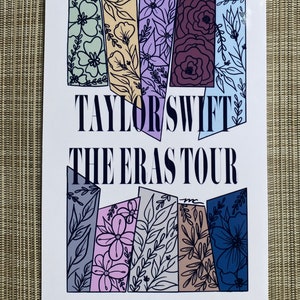The Eras Tour, Taylor Inspired Poster Print - Etsy