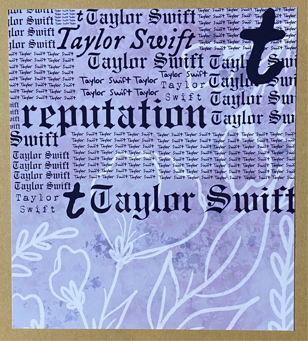 Reputation Era, Taylor Inspired Art Print - Etsy