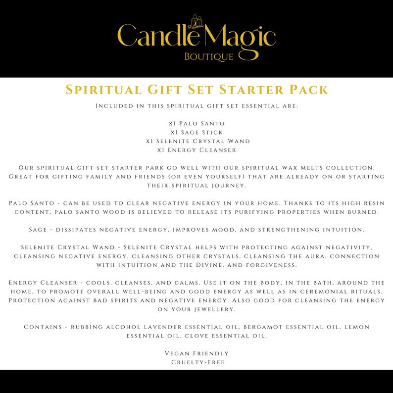 Spiritual Meditation Gift Box - Etsy