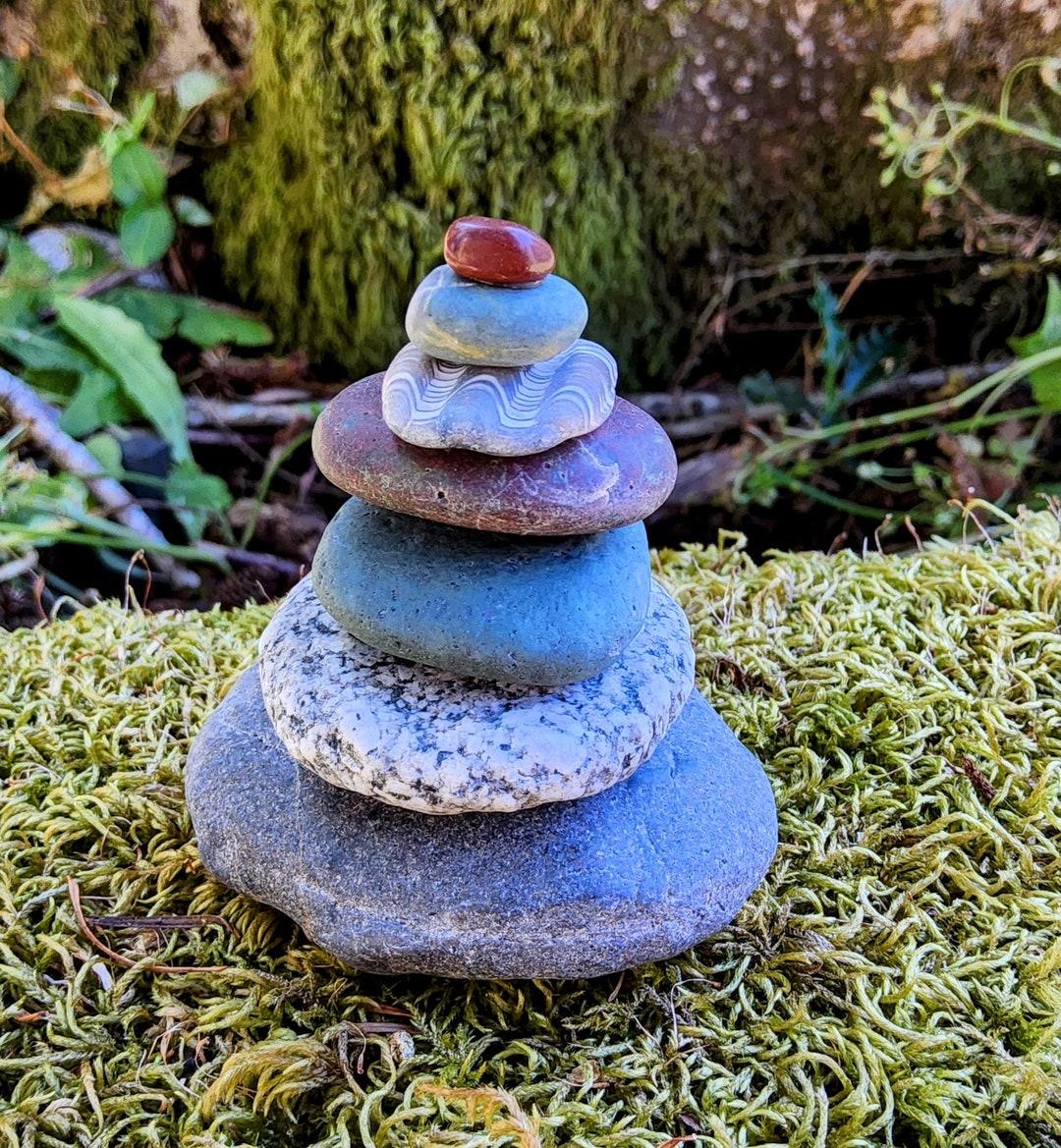 Zen Stone Stack #1165 - Etsy