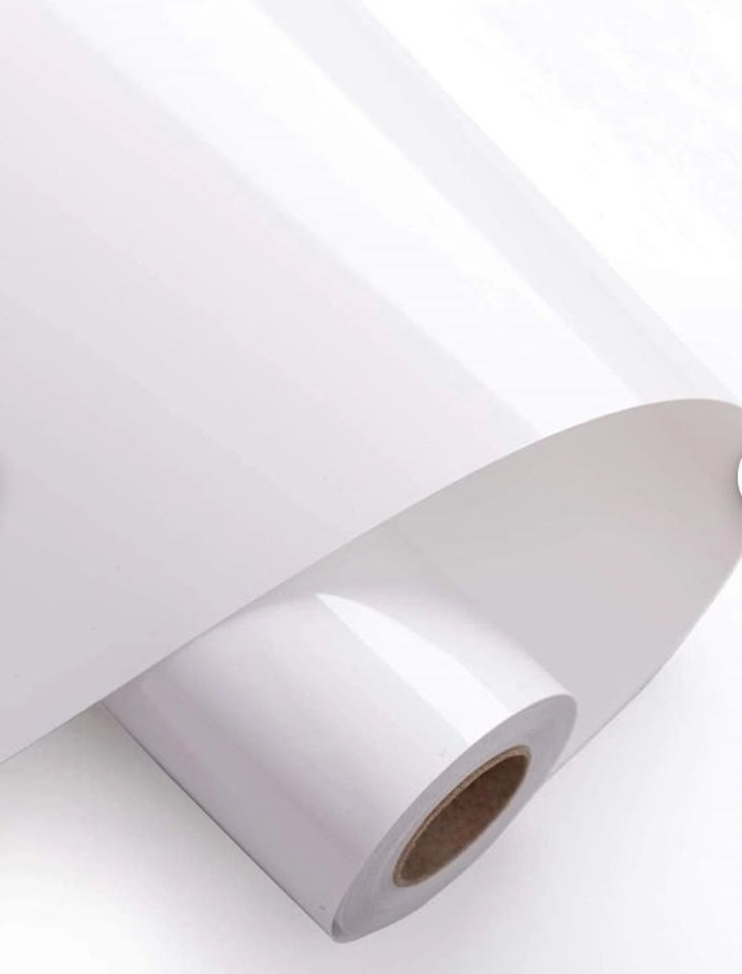 Gloss White Removable Vinyl Floor Wrap 54"×100', Premium Easily ...