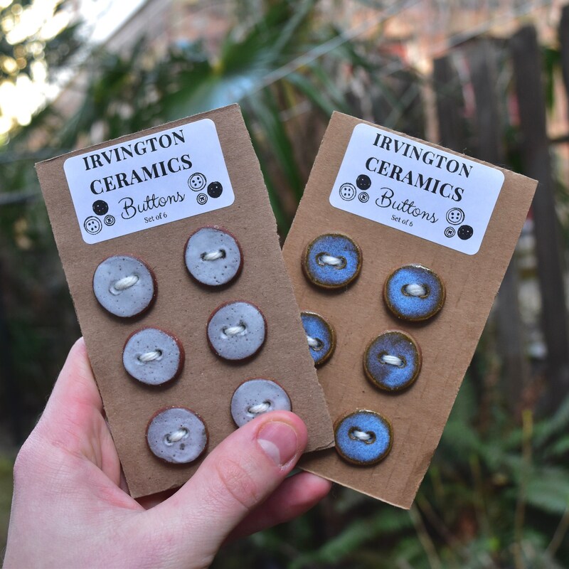 Polymer Clay Buttons - Etsy