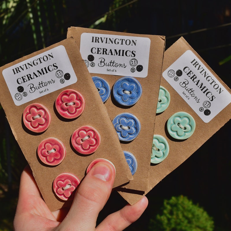 Handmade Buttons - Etsy