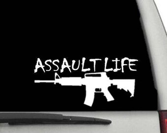 Assault Life Sticker - Etsy