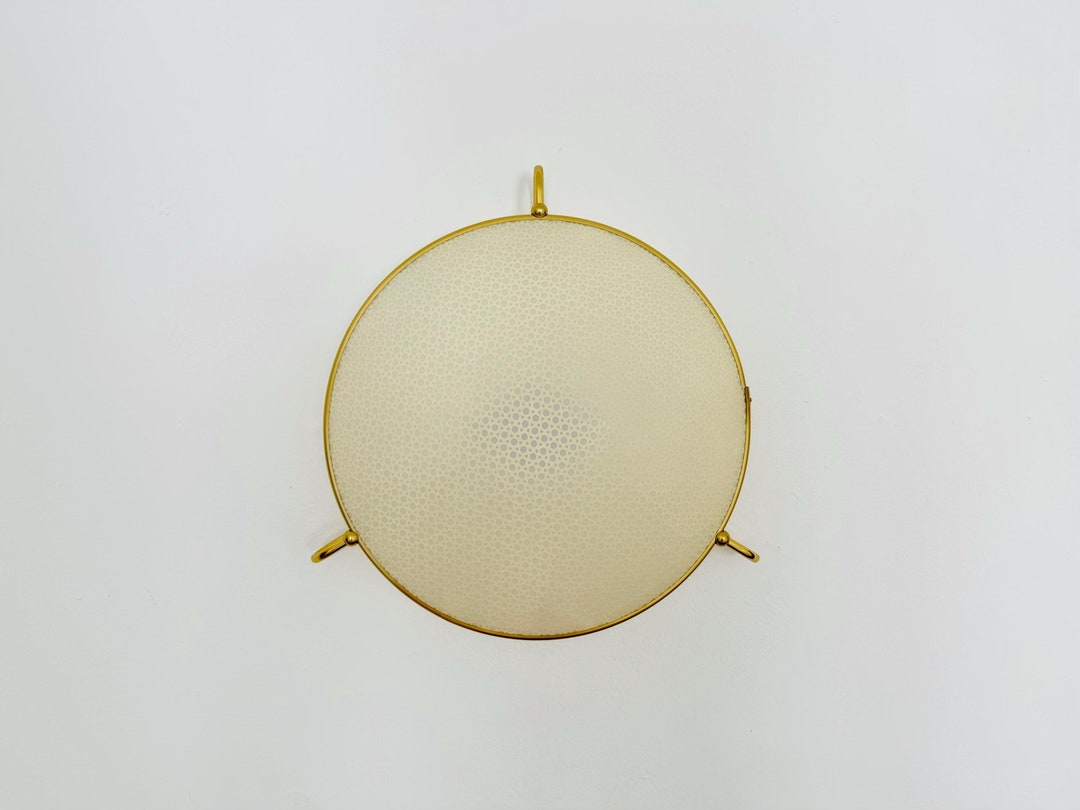 Mid-century Modern Flush Lamp by ERCO Germany | 1950s - Etsy