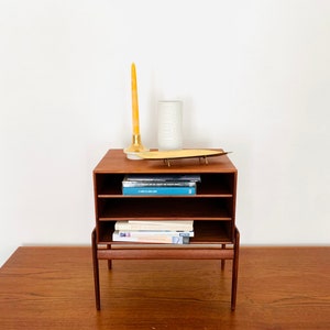Danish Mid-century Modern Teakwood Night Stand by Arne Vodder for Vamo ...