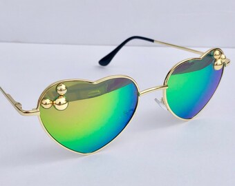 Heart sunglasses | Etsy