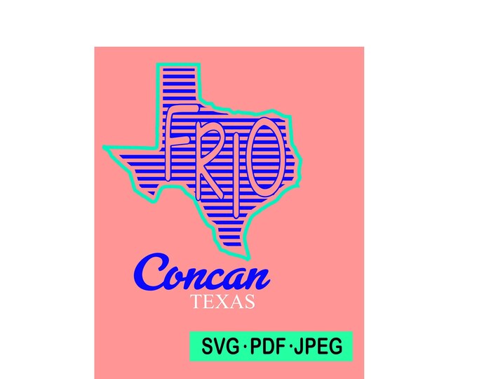 Frio River Download SVG, PNG, Jpeg, DXF Garner State Park, Frio River ...