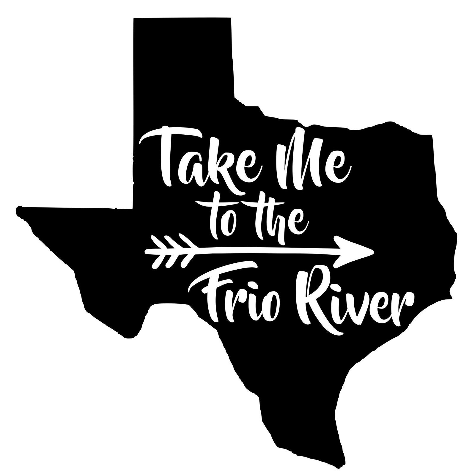 Take Me to the Frio River Download SVG, PDF, Jpeg, DXF, Garner State ...