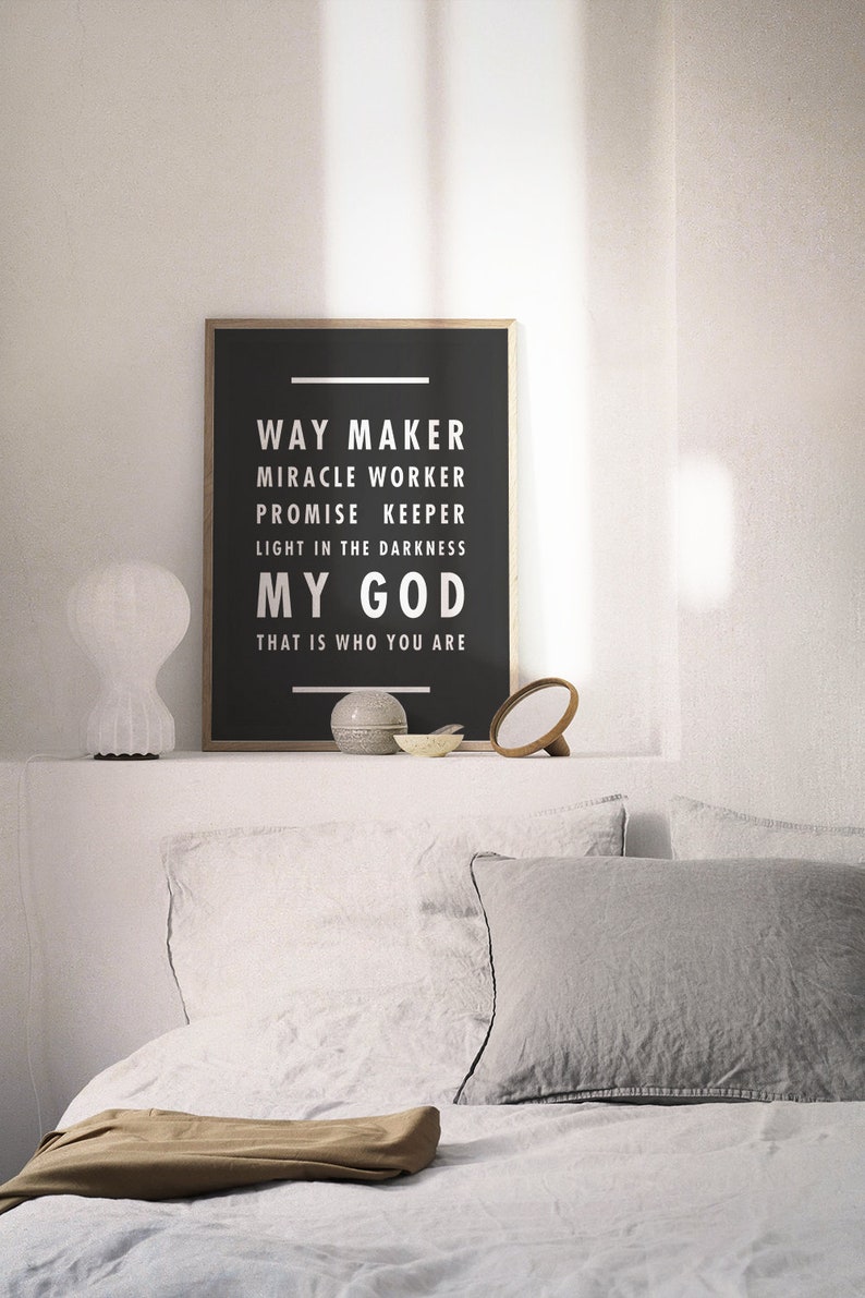 Way Maker Song Lyrics Printable Wall Art Sinach Lyrics | Etsy