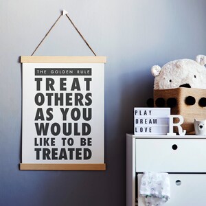 The Golden Rule Printable Wall Art, Sign, Matthew 7:12, Christian Art ...