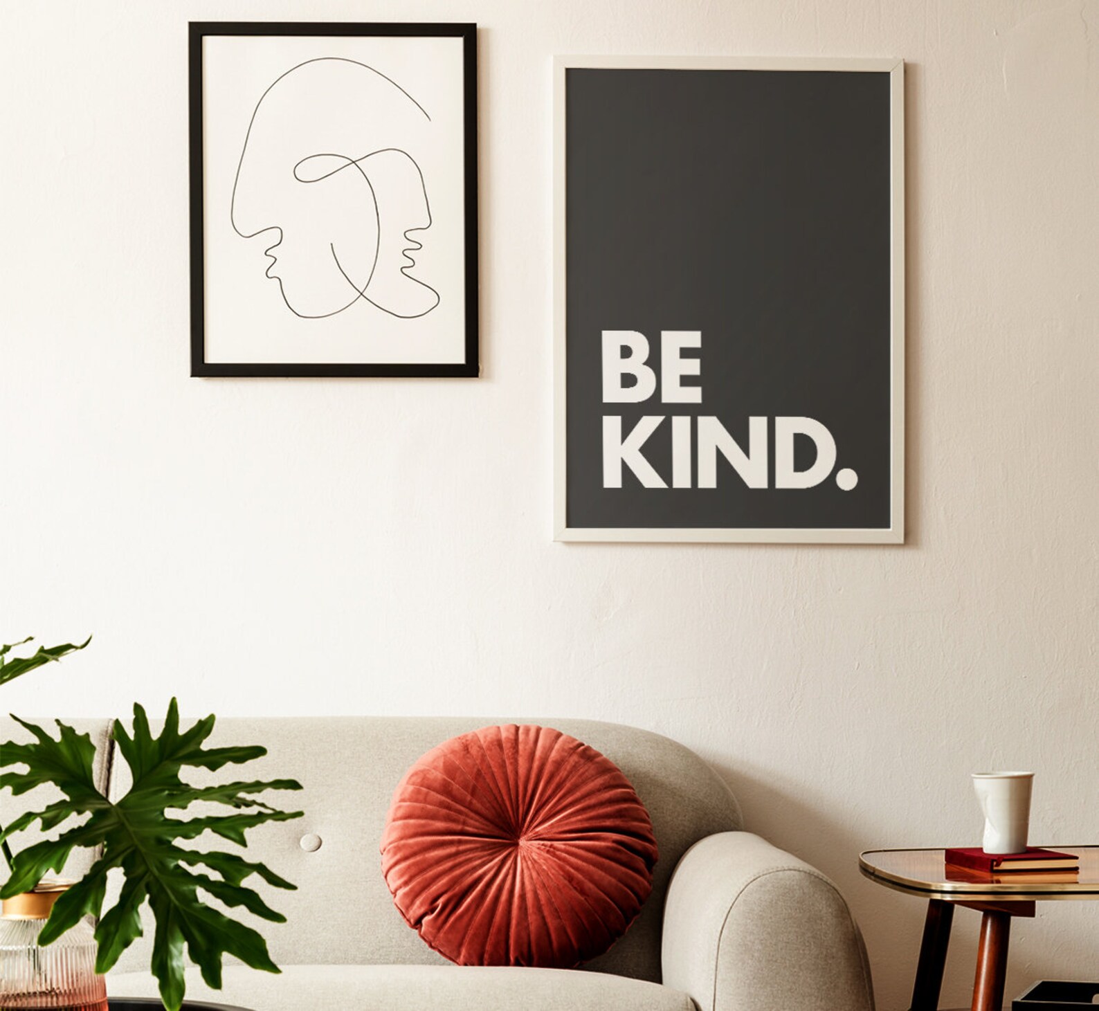Be Kind Printable Wall Art Classroom Poster Scandinavian | Etsy