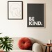 Be Kind Printable Wall Art, Classroom Poster, Scandinavian Nursery ...