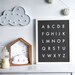 Black & White Alphabet Poster Printable Wall Art Kids Room - Etsy
