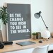 Be the Change You Wish to See in the World Printable Wall Art, Gandhi ...