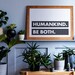 Humankind Be Both Printable Wall Art, Kids Nursery Decor, Positive ...