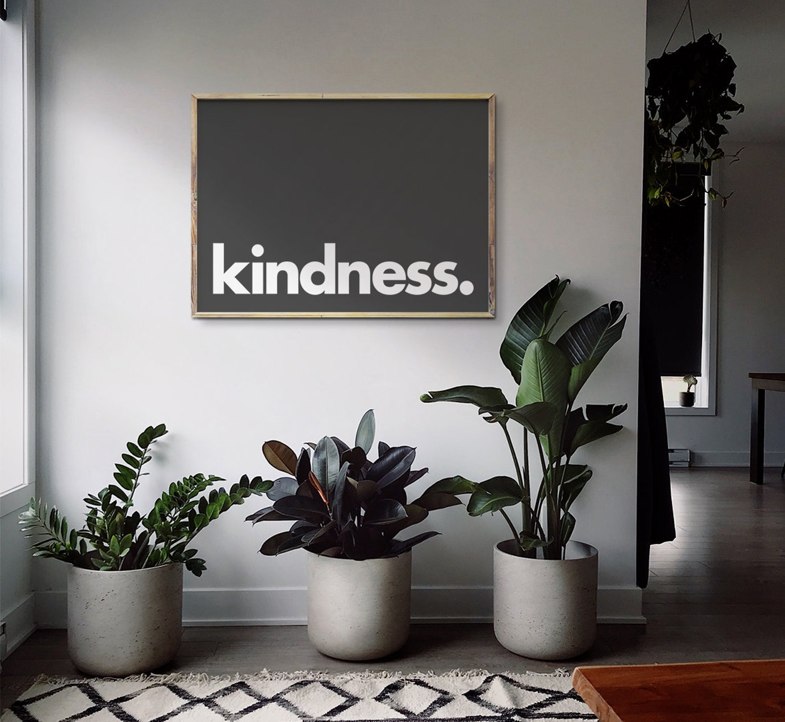 Kindness Printable Wall Art Kids Nursery Art Positive Quote - Etsy