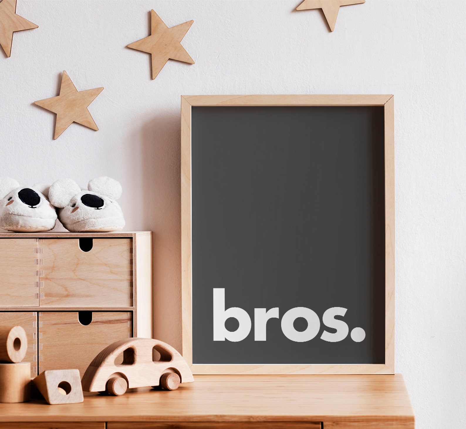Bros. Printable Wall Art Minimalistic Typography Poster - Etsy