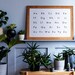ABC Printable Wall Art, Black & White Modern Kids Room, Nurseryart ...