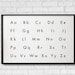 ABC Printable Wall Art, Black & White Modern Kids Room, Nurseryart ...