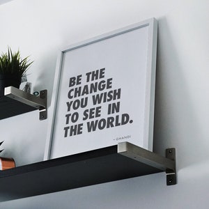 Be the Change You Wish to See in the World Printable Wall Art, Gandhi ...