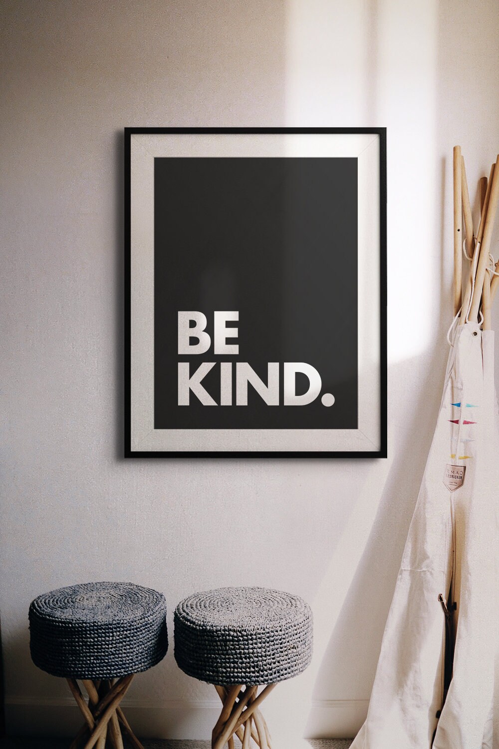 Be Kind Printable Wall Art Classroom Poster Scandinavian | Etsy