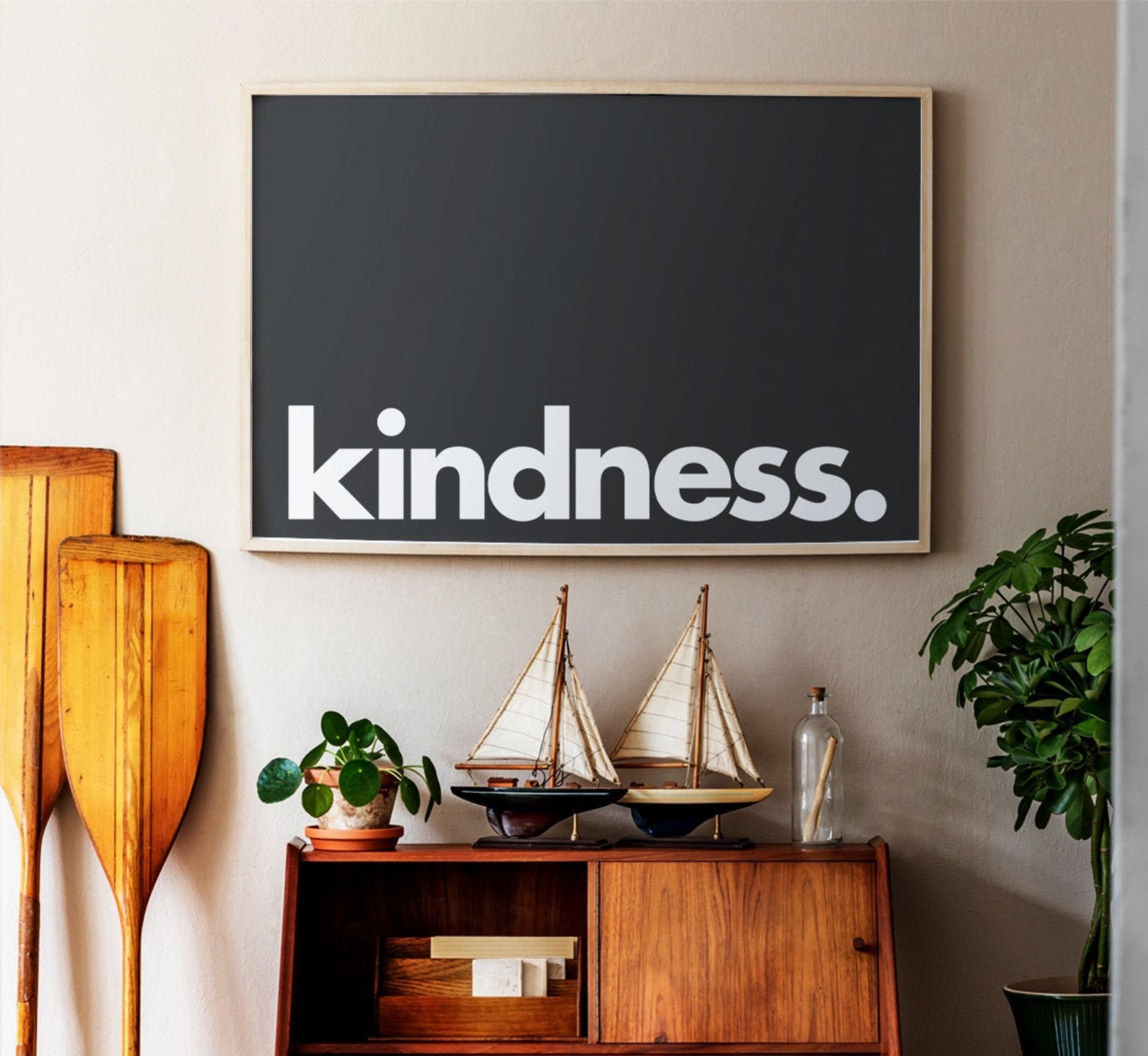 Kindness Printable Wall Art Kids Nursery Art Positive Quote - Etsy