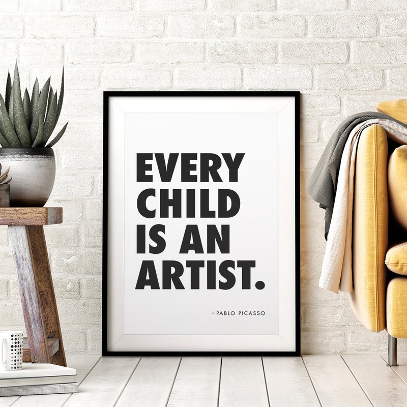 Every Child is an Artist - Etsy