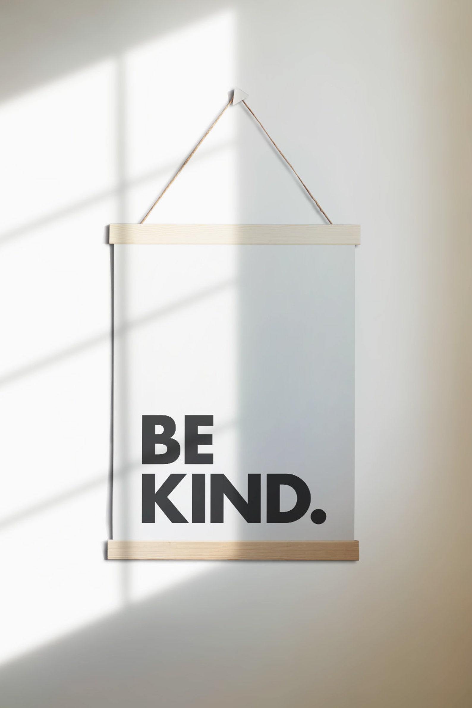 Be Kind Printable Wall Art Kids Nursery Decor Positive | Etsy