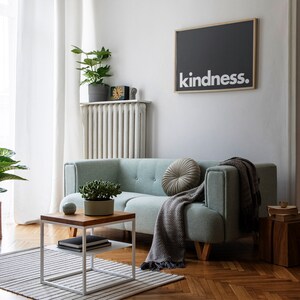 Kindness Printable Wall Art, Kids Nursery Art, Positive Quote, Modern ...