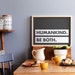 Humankind Be Both Printable Wall Art Kids Nursery Decor - Etsy
