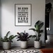 Plato Quote Printable Wall Art Be Kind for Everyone is - Etsy
