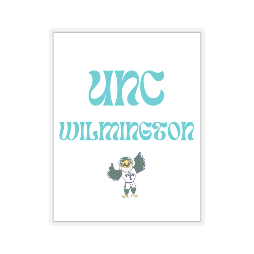 UNCW Sticker - Etsy