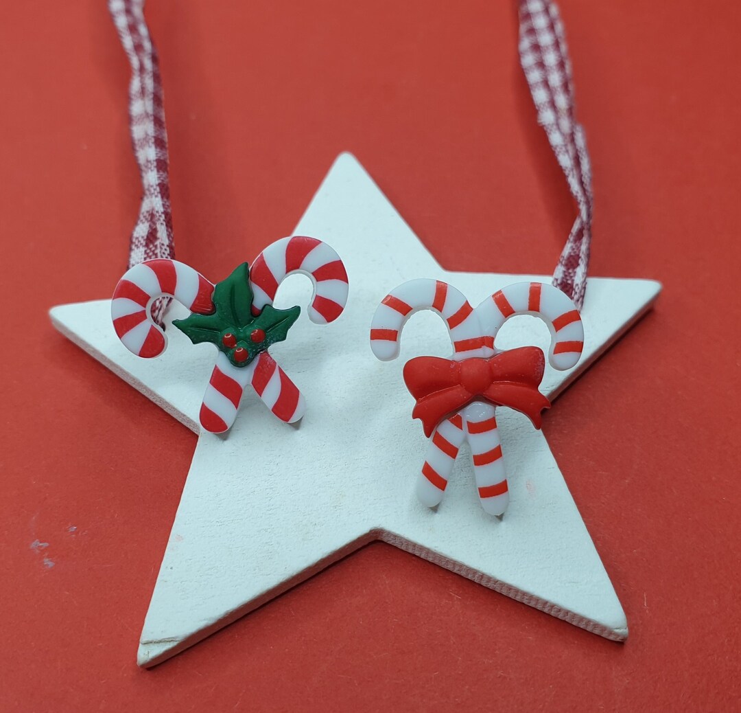 Candy Cane Pin Christmas Pin Christmas Candy Pin Christmas Etsy