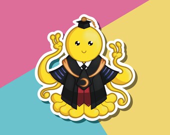Koro Sensei Svg - Etsy