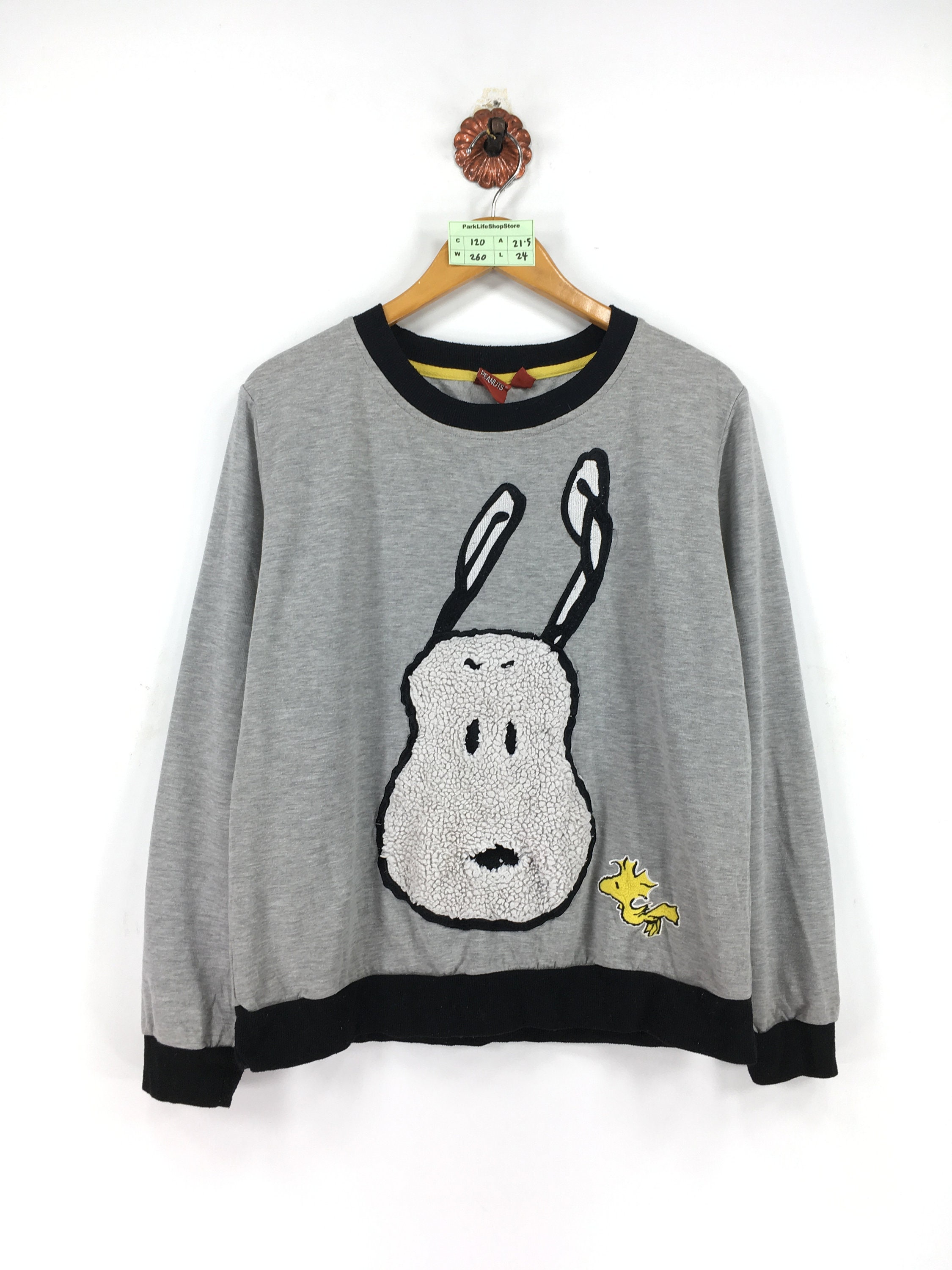 Vintage 90er Snoopy Joe Cool Pullover Sweatshirt Damen Große Etsy